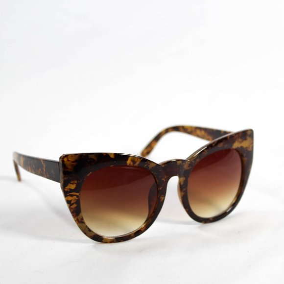 Accessories | Retro Inspired Oversized Cat Eye Tortoise Shell ...